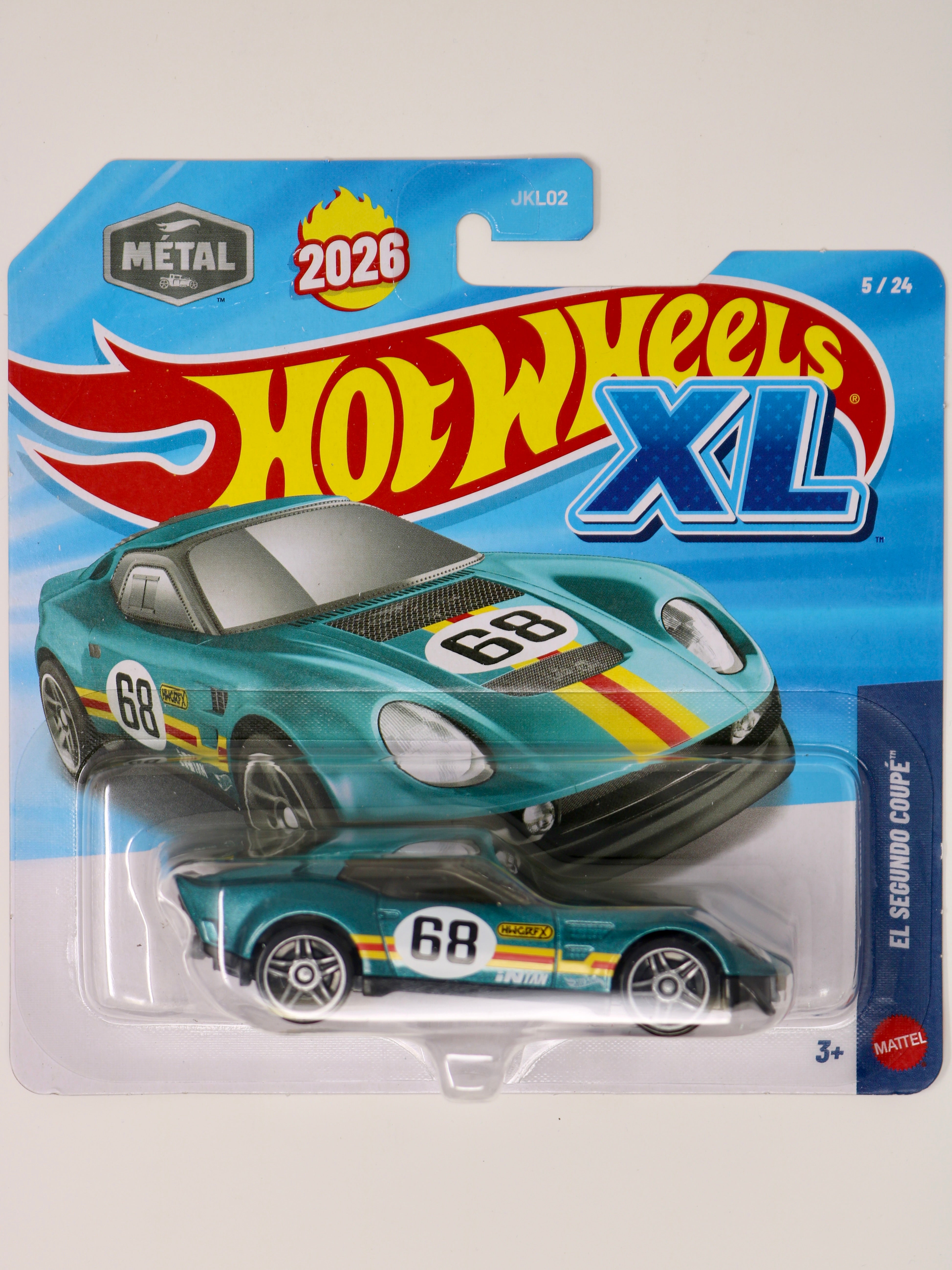 Hot Wheels XL 2026 | 1:43 Scale | A Case | El Segundo Coupe – The ...