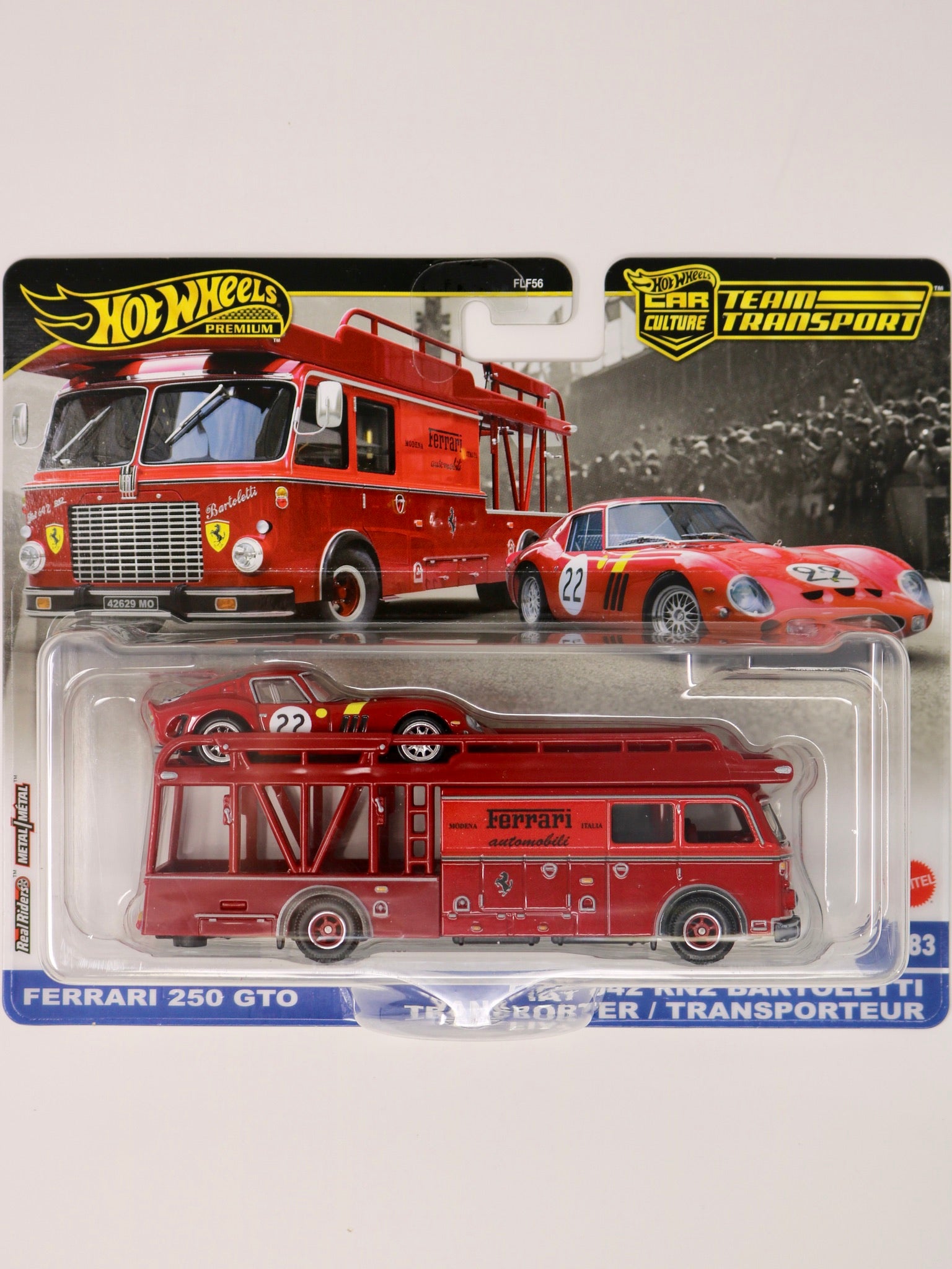 Hot Wheels 2025 | Team Transport | Ferrari 250 GTO & Fiat 642 RN2 Bart ...